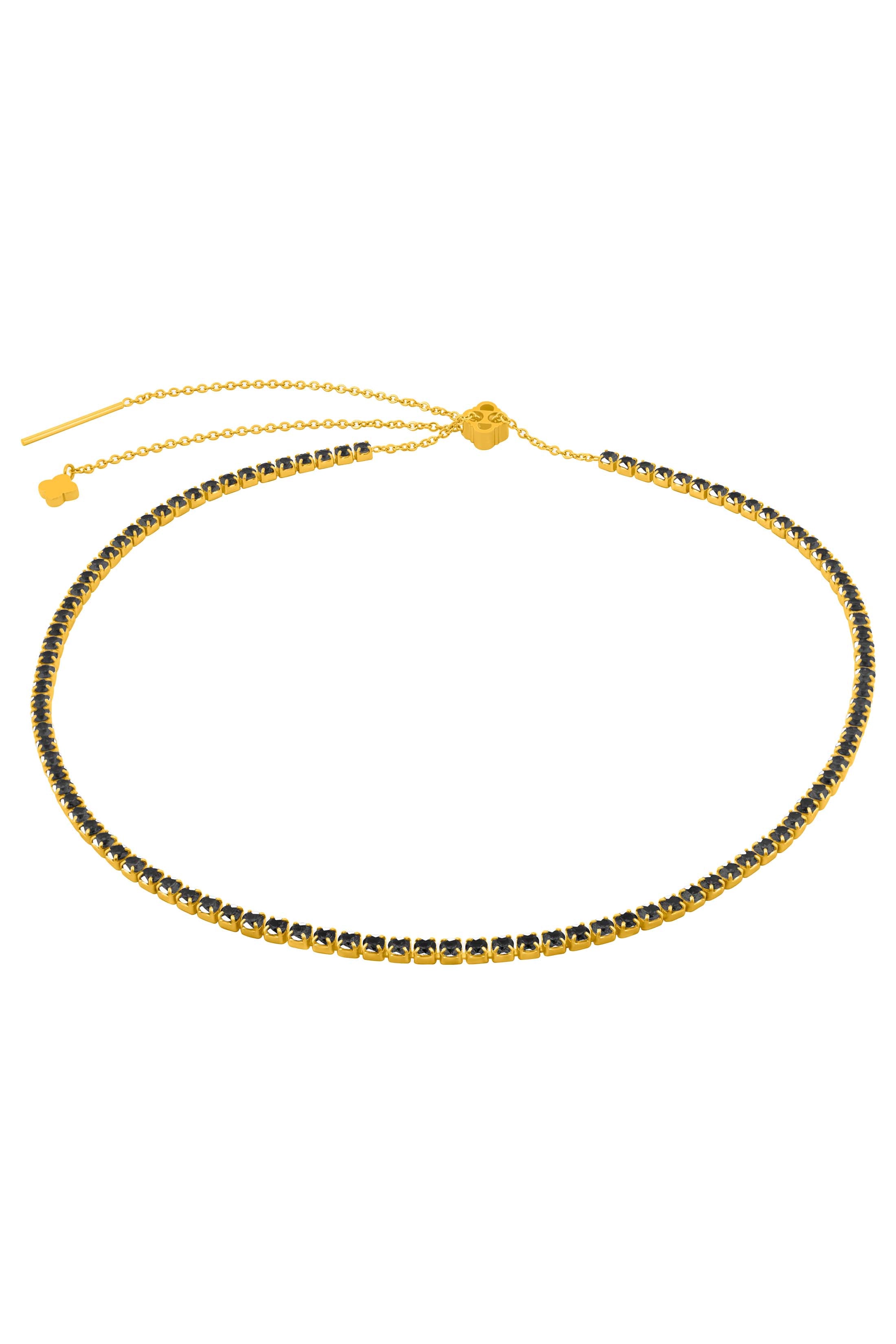 Tnabbret Petals Tennis Choker – Carisma Collections